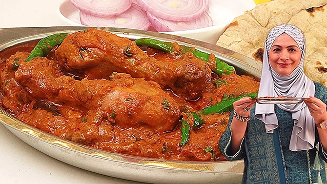 Hyderabadi Red Chicken | Hyderabadi Red Chicken Recipe – Spicy ...